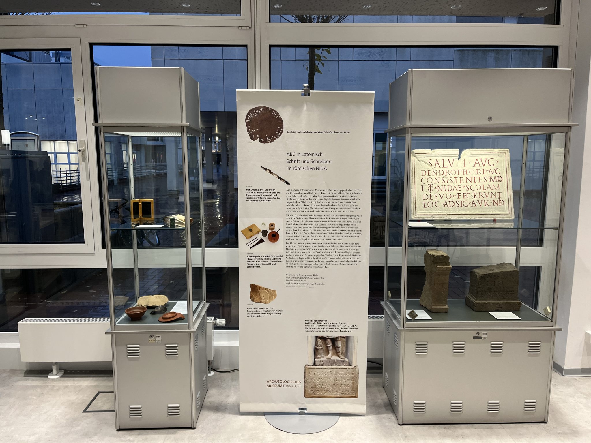 Römisches Nida im Bibliothekszentrum Nordweststadt – Main Riedberg